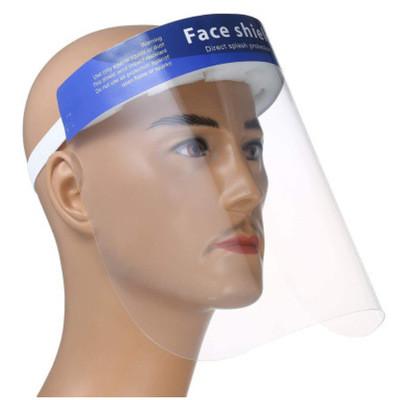 China 32cm Wide Work Face Protection Shield , Anti Splash Safety Visor Face Shield for sale