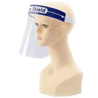 China Surgical Full Face Safety Shield No Distortion Wrap Around Adjusted Size for sale