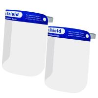 China Anti Droplets Disposable Face Shield Clear Vision For Treatment Customized Size for sale