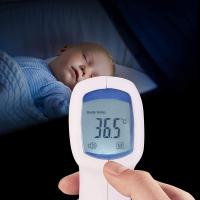 China Swipe Forehead Infrared Thermometer 1 Second Measure Time +/-0.1C Accuracy for sale