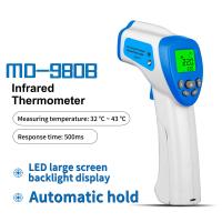 China Hygienic No Touch Forehead Thermometer , Medical Portable Infrared Thermometer for sale