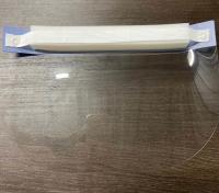 China 330 * 220mm Clear Disposable Face Shield Double Sided Polymer Materials for sale