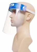 China Personal Protection Disposable Face Shield 330 * 220mm Size Transparent Color for sale