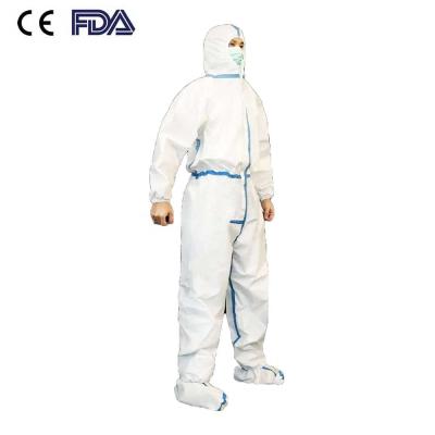 China Laboratory Full Body Disposable Coveralls , Non Sterilized Disposable Body Suit for sale
