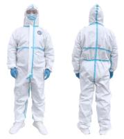 China Waterproof Disposable Surgical Gown For Government Epidemic Prevention Workers for sale