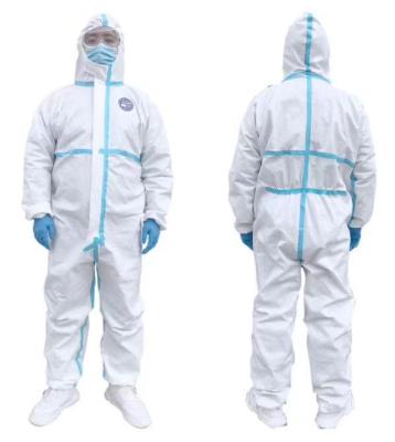 China Waterproof Disposable Surgical Gown For Government Epidemic Prevention Workers for sale