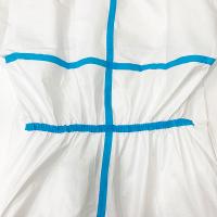 China Jumpsuit Structure Disposable Protective Suit  For Healthcare Custom Size for sale