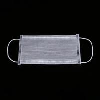 China Anti Bacterial White Single Use Face Mask , 17.5cm Wide Mouth Cover Mask for sale