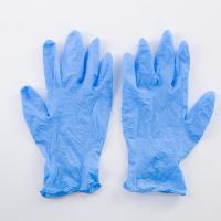 China Biodegradable Smelless Disposable Sterile Gloves Class I Ambidextrous With Rolled Rim for sale