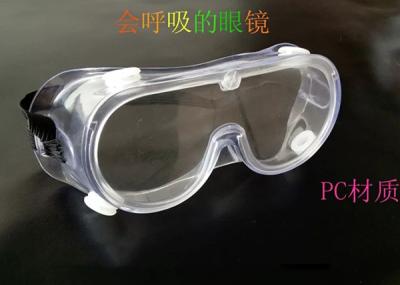 China Elastic Band Radiation Safety Goggles , Clear Anti Scratch Safety Goggles for sale