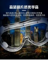 China Shatter Resistant PC Lens Disposable Safety Goggles , Waterproof Anti Mist Safety Goggles for sale
