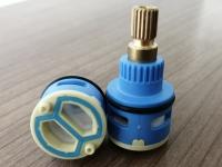 China Polished Disc Shower Faucet Valve Cartridge Replacement 90 ℃ Max Temperature for sale