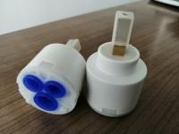 China Brass Lever Faucet Valve Cartridge Replacement For Kitchen 23D Max Opening Angle for sale