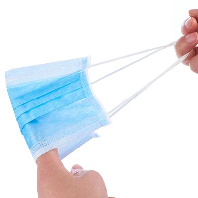 China Blue Chemist Warehouse Medical Face Mask , Hypoallergenic Disposable Mouth Mask for sale