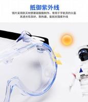 China Personalized Medical Safety Goggles , Anti Fog Surgical Glasses PVC PC Material for sale