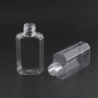 China Detachable Plastic Cap 60ML PET Transparent Disinfectant Bottle for sale