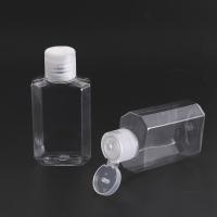 China Detachable Plastic Cap 60ML PET Transparent Disinfectant Bottle for sale