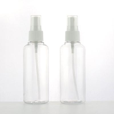 China Perfume Cosmetic Alcohol Recycling 100ml PET Spray Bottle for sale