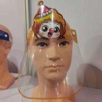 China Full Face Lightweight 0.18mm Anti Fog Disposable Face Shield for sale