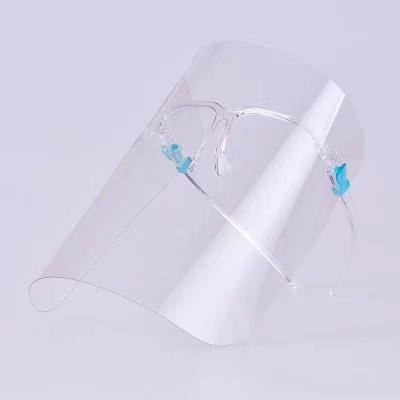 China Transparent EN166 PET 81*168cm Safety Visor Face Shield for sale
