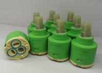 China 35mm Flat Idling Double Seal Faucet Valve Cartridge for sale