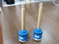 China Long Brass Spindle Two Way 25mm Diverter Cartridge For Faucet for sale