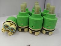 China Faucet 35MM Low Torque Ceramic Extended Cartridges With SS Mesh for sale