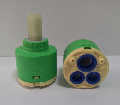 China Hot And Cold Water Faucet Ceramic Cartridge 40mm With SS Mesh for sale