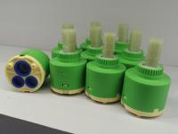 China Hot And Cold Water Faucet Ceramic Cartridge 40mm With SS Mesh for sale