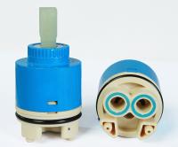 China 40mm Shower Valve Cartridge Replacement , Single Seal Kitchen Tap Cartridge for sale