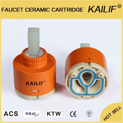 China Water Saving Shower Faucet Valve Ceramic Cartridge 40mm With Steps for sale