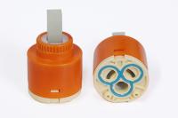 China Water Saving 35mm Double Seal Taps Valve Ceramic Cartridge for sale