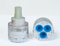 China Hot And Cold Water Ceramic Faucet Valve Cartridge 40mm for sale