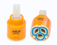 China Low Torque Double Seal 25mm Ceramic Cartridge For Water Faucet And Tap for sale