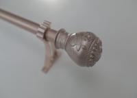 China 28mm Black Curtain Rod Ends for sale