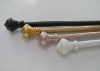 China 25mm Injection Molding Plastic Curtain Rod Finials for sale