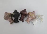 China Window European Style Injection Molding Curtain Rail Finials for sale