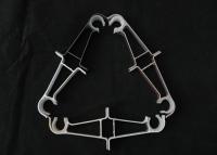 China 0.4mm Aluminum Alloy Curtain Rod Brackets for 16-35mm Drapery Rods for sale