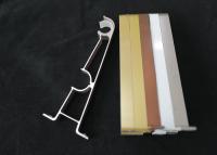 China Zinc Alloy 28mm 0.45mm Double Drapery Rod Brackets for sale