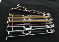 China Zinc Alloy 28mm 0.45mm Double Drapery Rod Brackets for sale