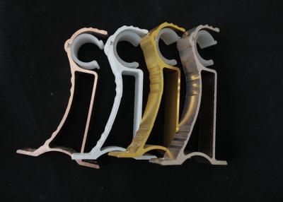 China Aluminum Alloy Decorative 0.3mm Drapery Rod Brackets for sale