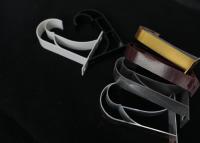 China Ceiling Mount 0.3mm 9.5cmx5.5cm Drapery Rod Brackets for sale