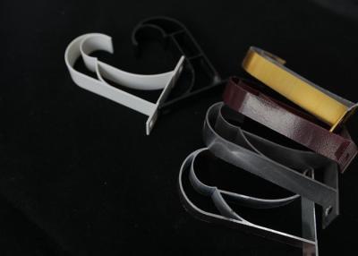 China Ceiling Mount 0.3mm 9.5cmx5.5cm Drapery Rod Brackets for sale
