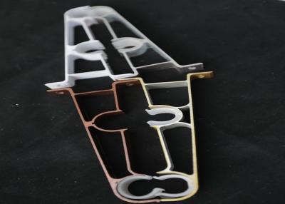 China Living Room Double 0.3mm 28mm Curtain Pole Brackets for sale