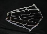 China Sliver Home 0.3mm Double Curtain Pole Brackets for sale