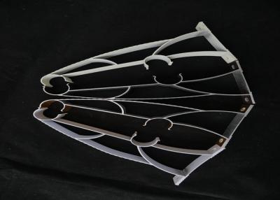 China Sliver Home 0.3mm Double Curtain Pole Brackets for sale