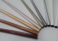 China White 28mm 0.3mm 6.7m Home Hardware Curtain Rods for sale