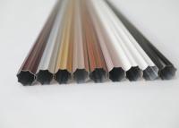 China Zinc Alloy Extra Long Curtain Rod 5.8m Black 28mm Diameter Customizable for sale