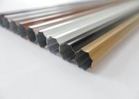 China Aluminum Alloy Curtain Rod 28mm Thickness 1.2mm Wall Custom Length White Silver Black for sale