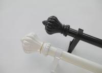 China 28mm Wrought Iron Curtain Rods for sale